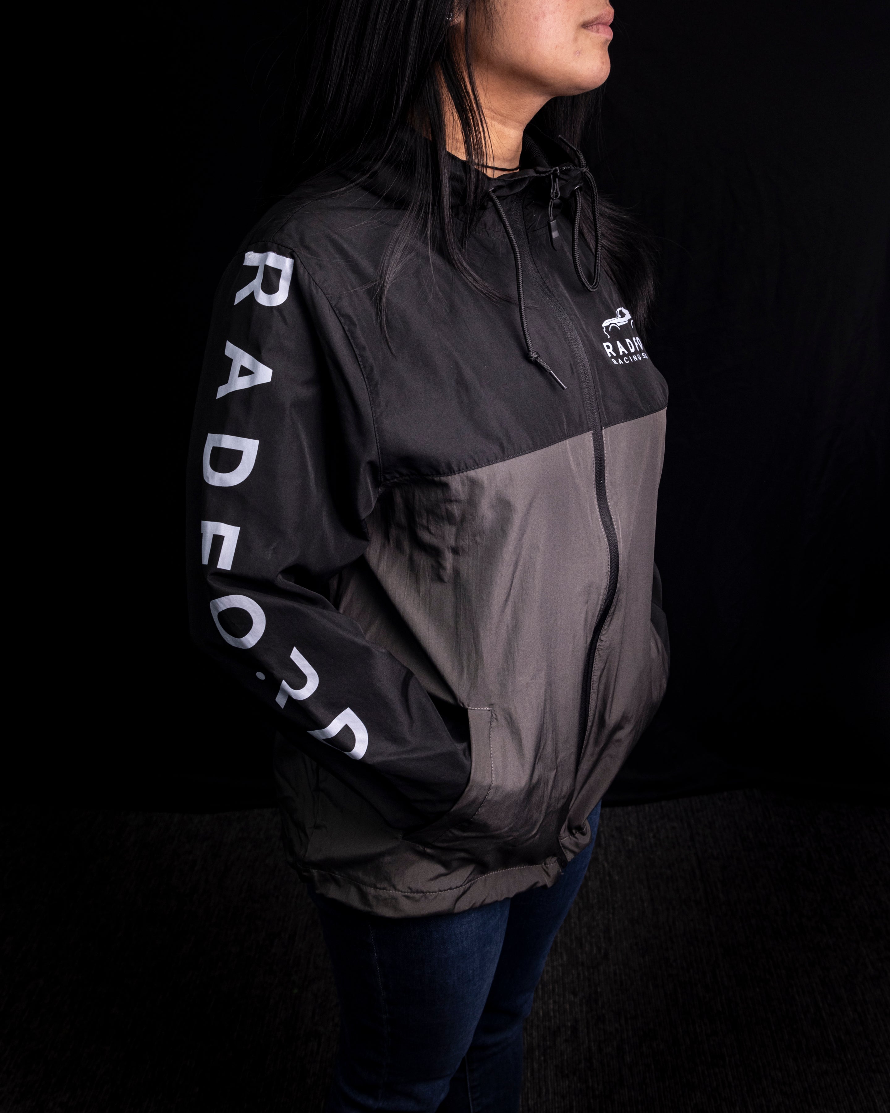 Challenger Zip-Up Windbreaker Graphite